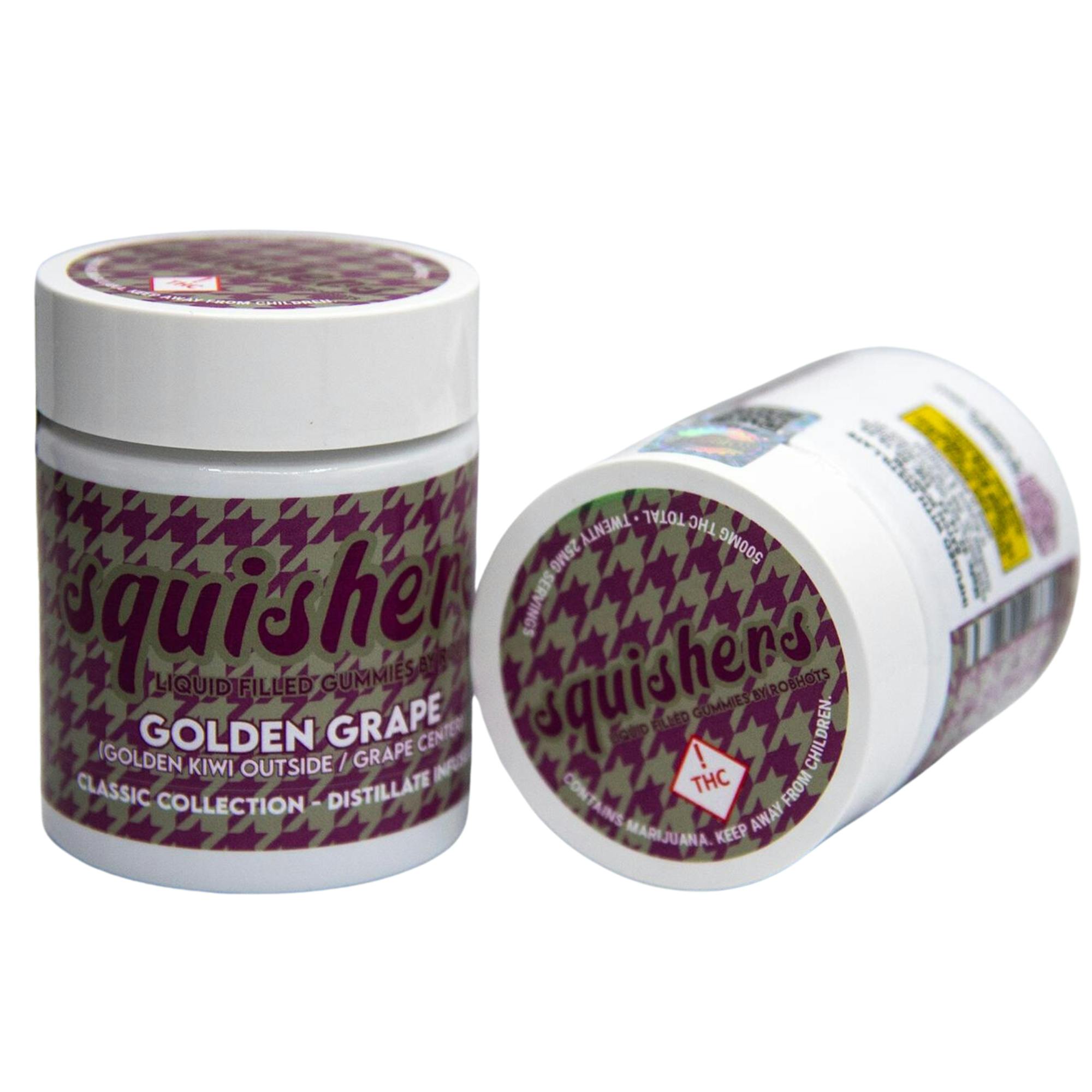 Robhots Golden Grape Squishers Gummy | Native Roots Cannabis