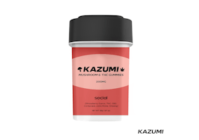 Kazumi Brainstorm Peach Yuzu Gummies | 20:5 THC:CBG | 200mg Kazumi Brainstorm Peach Yuzu Gummies | 20:5 THC:CBG | 200mg