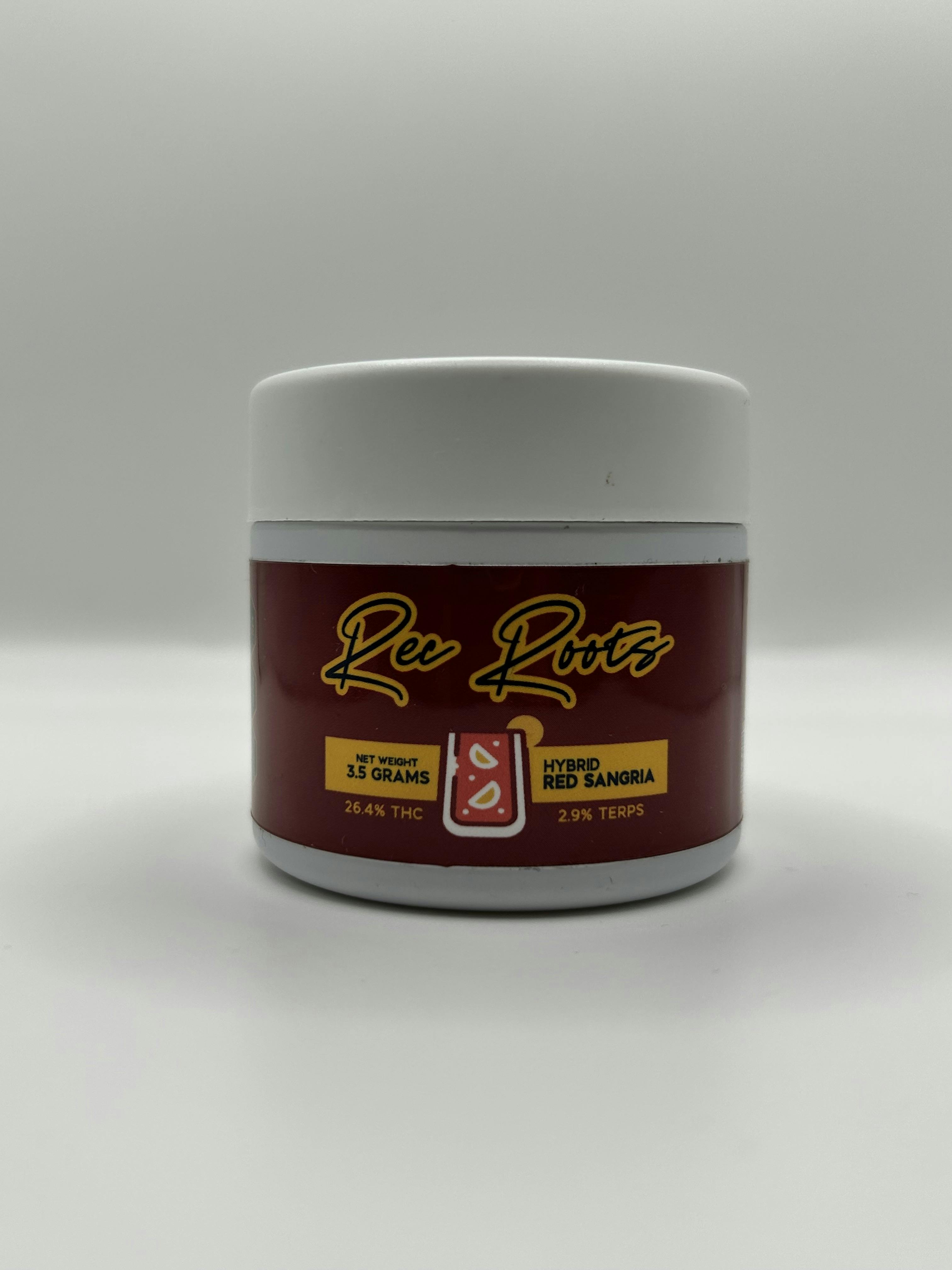 Rec Roots – Red Sangria – 3.5g 1/8oz Flower | Rec Roots