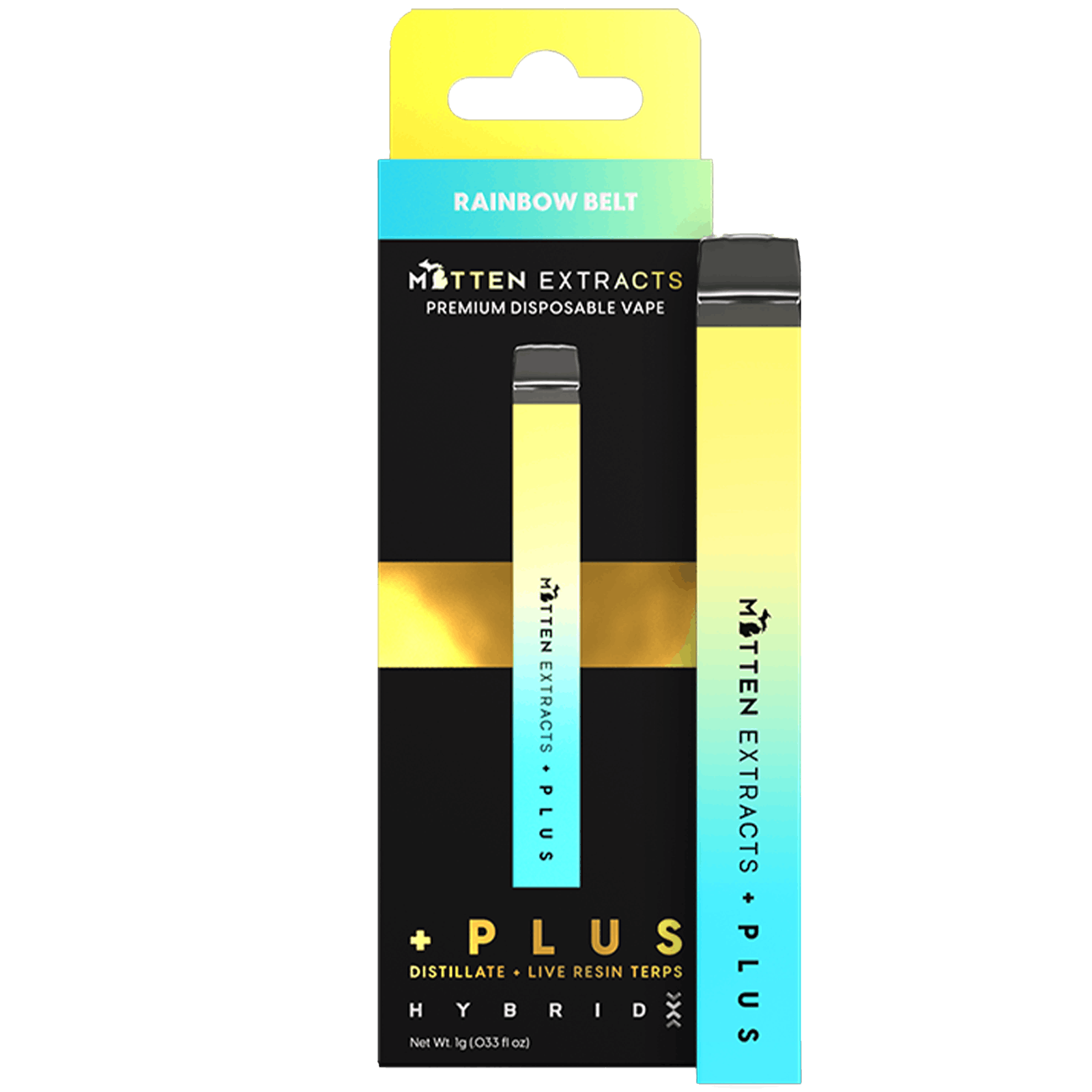 Rainbow belt 1g disposable vape | Skymint Flint