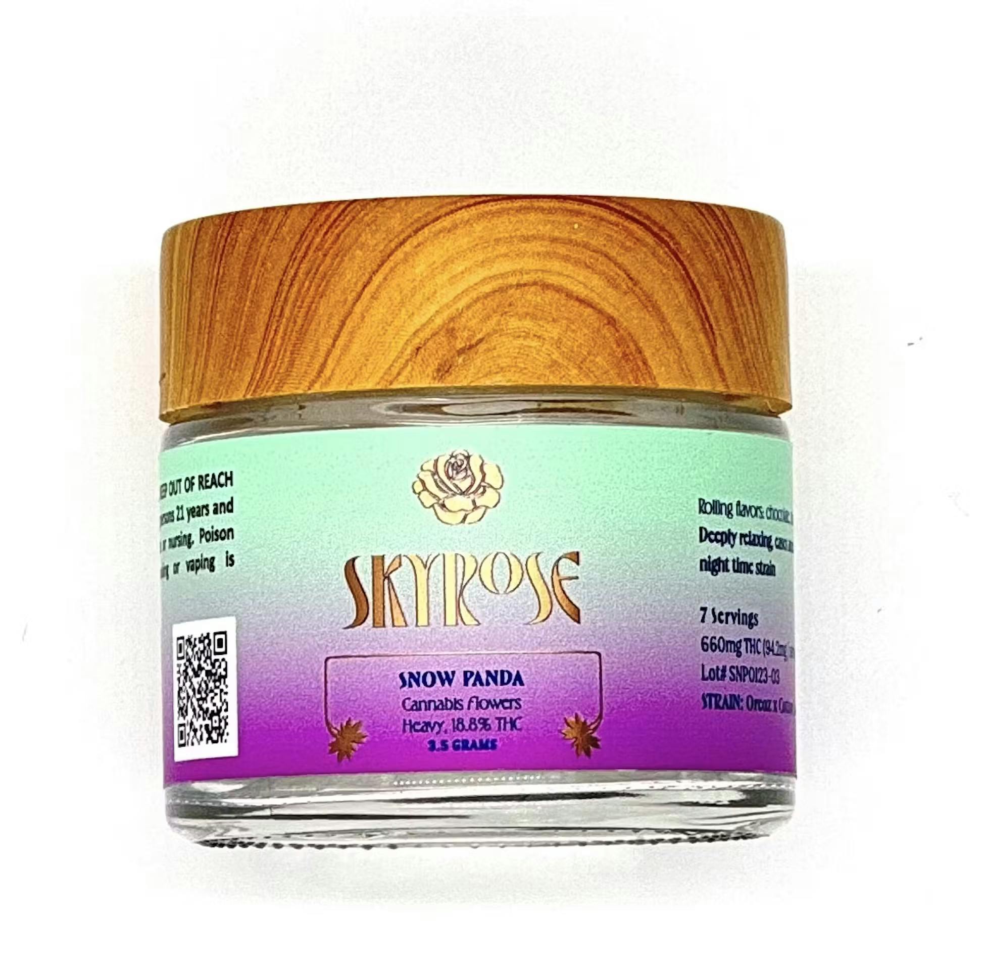 Snow Panda | Flower | 3.5g by Skyrose | Buy Online | Treehouse Cannabis ...