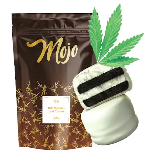 Mojo Cookies and Cream Bites 200mg Rec - Exclusive Cannabis Michigan