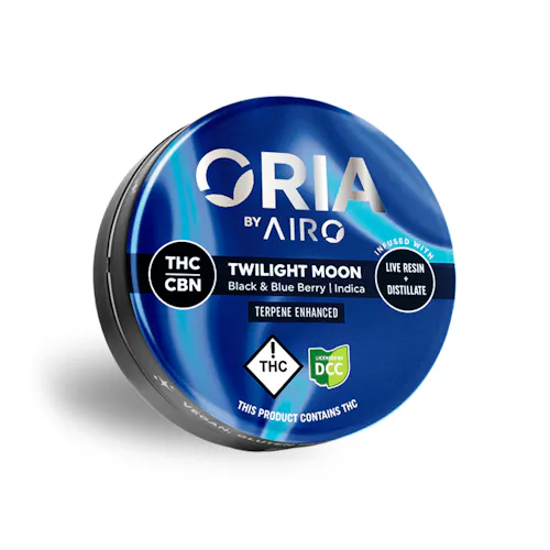 Oria: Twilight Moon - Live Resin Gummies 10pk 500mg - Saphyre Dispensary