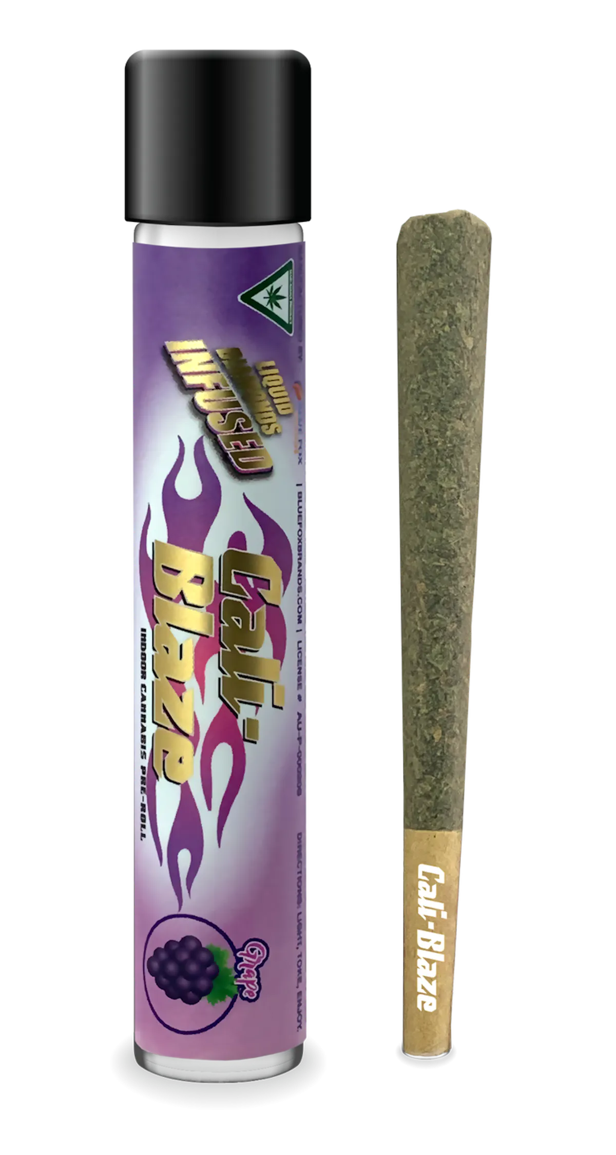 Cali Blaze | Grape | Infused Pre Roll 1.2g Pre-rolls | Cali blaze