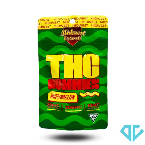 Midwest Extracts Apple Gummies 200mg | DACUT Cannabis