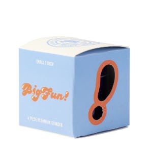 Big Fun 2 inch Small Grinder Red | electriccitycannabisco.com
