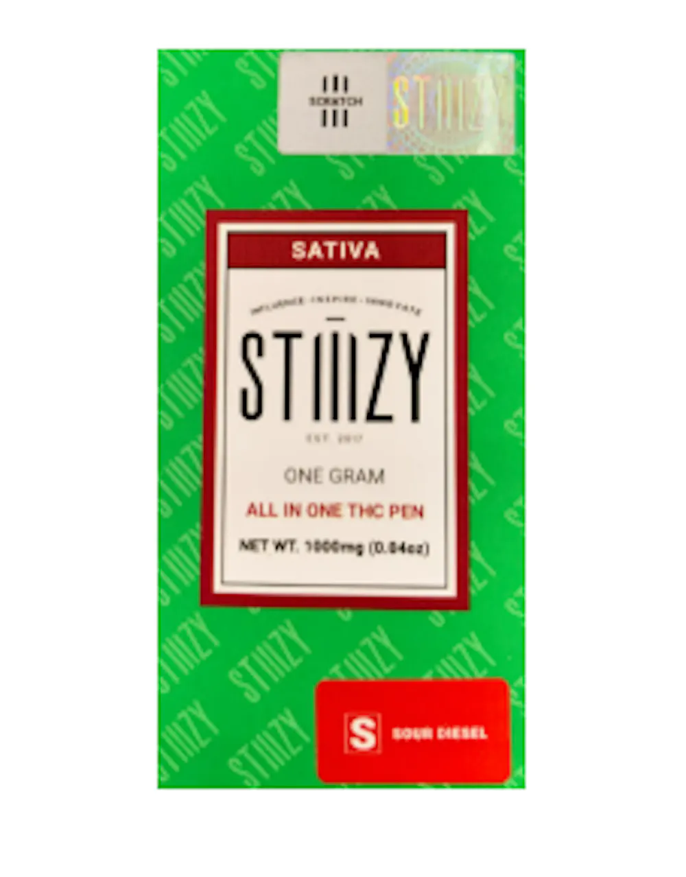 Stiiizy AZ STIIIZY Disposable - Sour Diesel 1g | Troy, IL | Green Temple