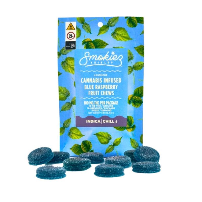 Smokiez Sweet Blue Raspberry | 10pk Cannabis for Sale NYC - The Travel ...