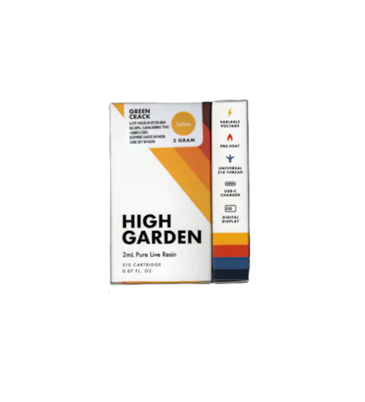 Green Crack 2g Cart w/510 Thread Battery – Leafology Dispensary White ...