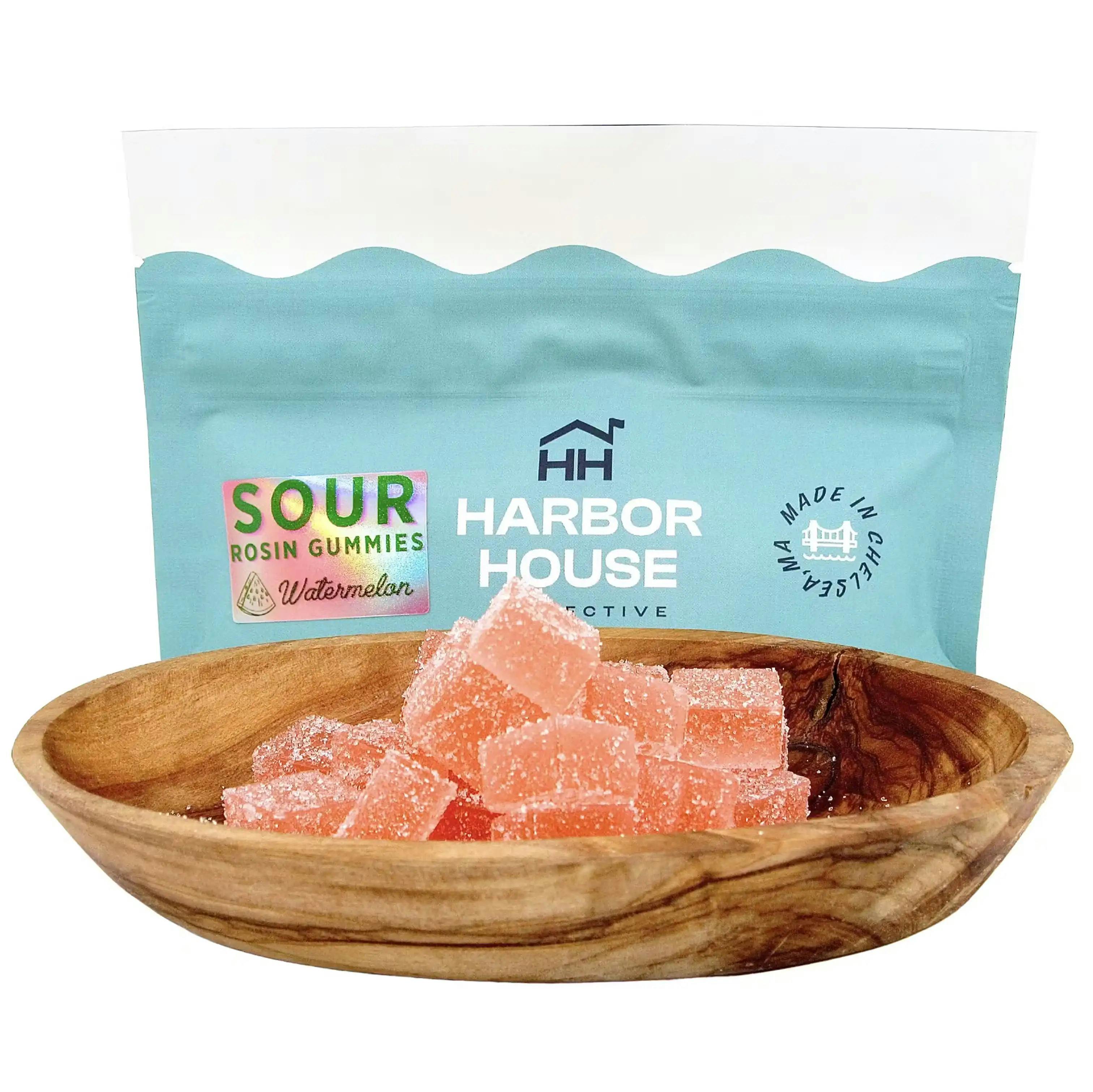 Harbor House Collective Hash Rosin Gummies | Sour Watermelon | 20pk for ...