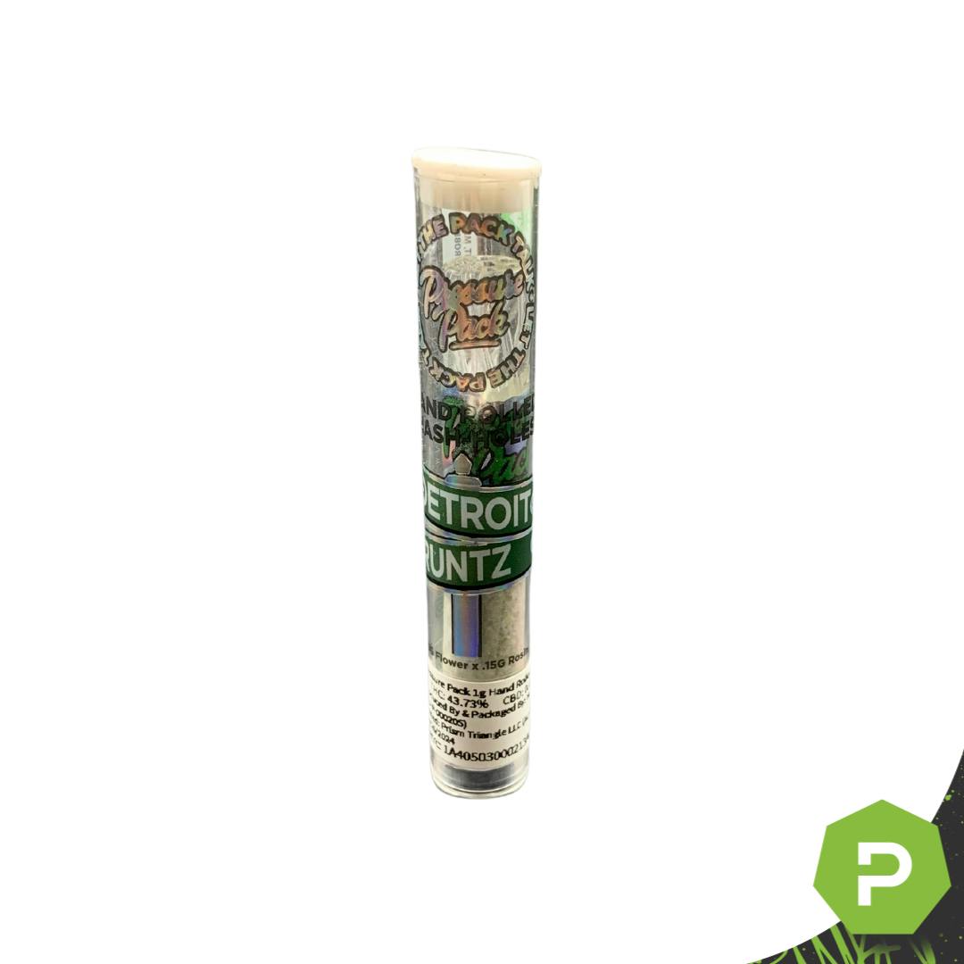 Pressure Pack Pressure Pack Hand Rolled Hash Hole | Detroit Runtz ...