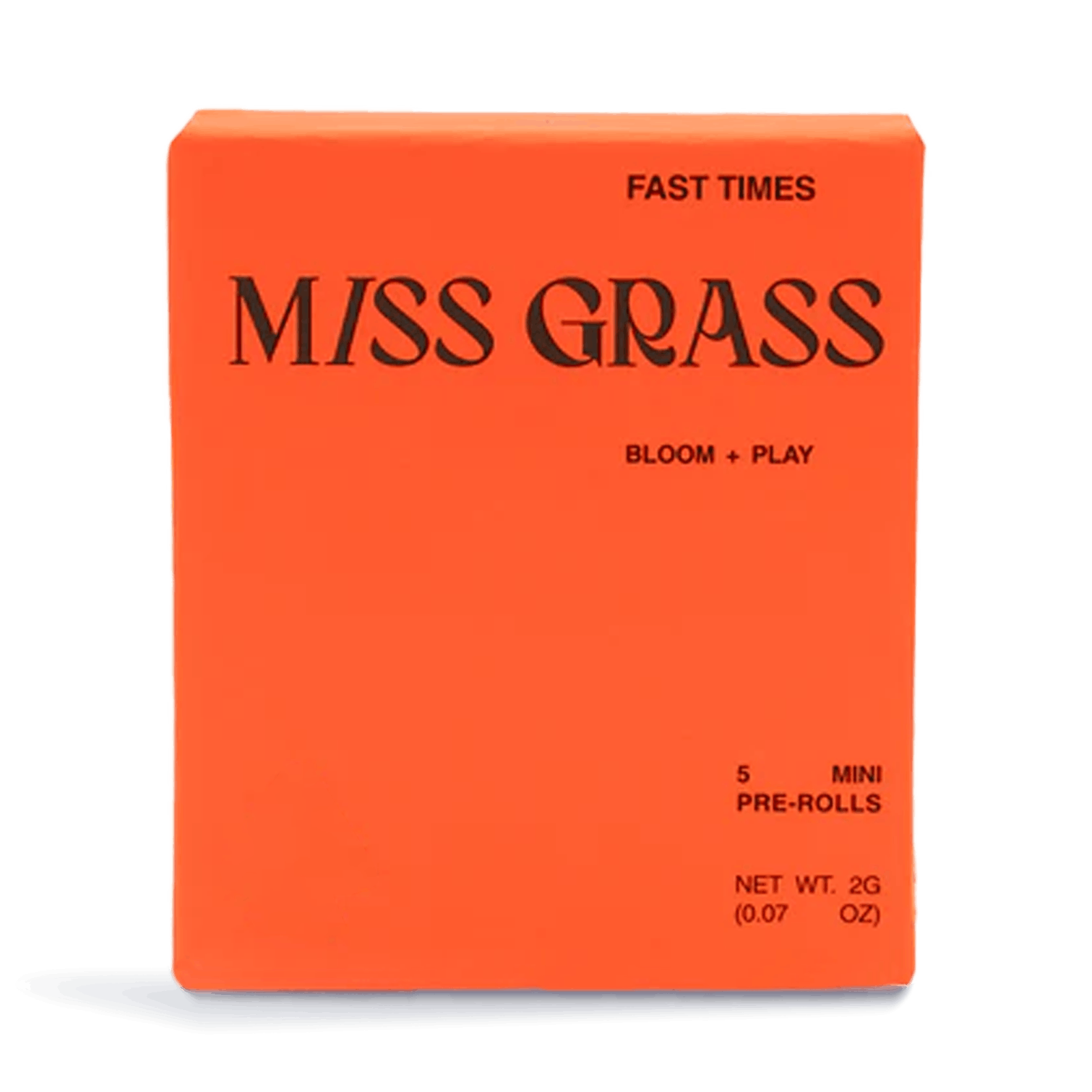 Fast Times Mini Pre-Roll 5-pack | 2g 2g Pre-rolls | Miss Grass