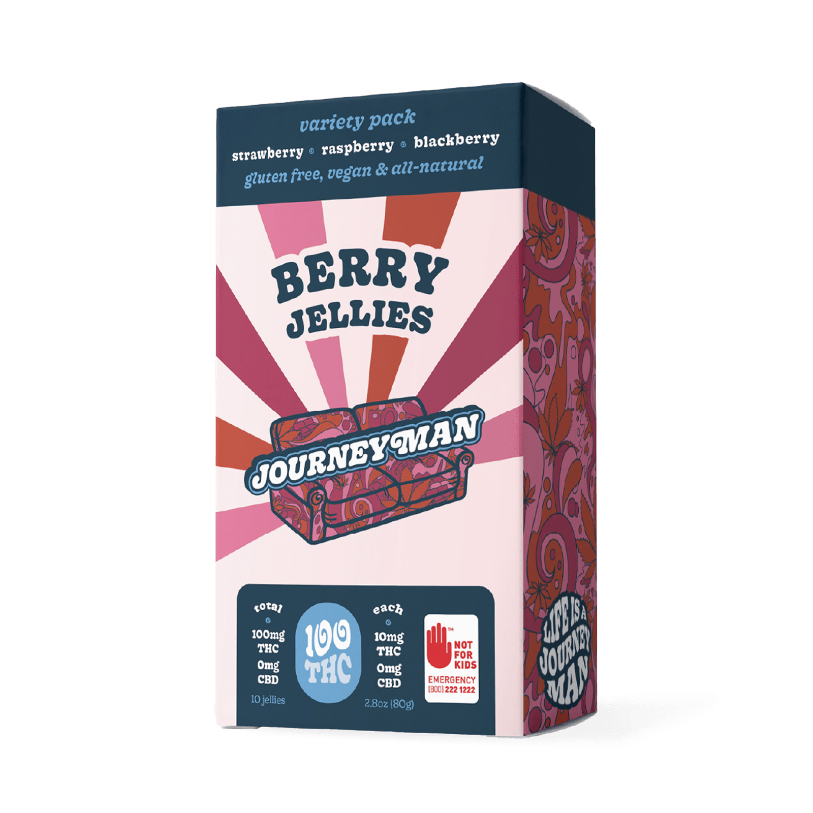 Berry Jellies (100mg THC) in Everett | Zips Everett