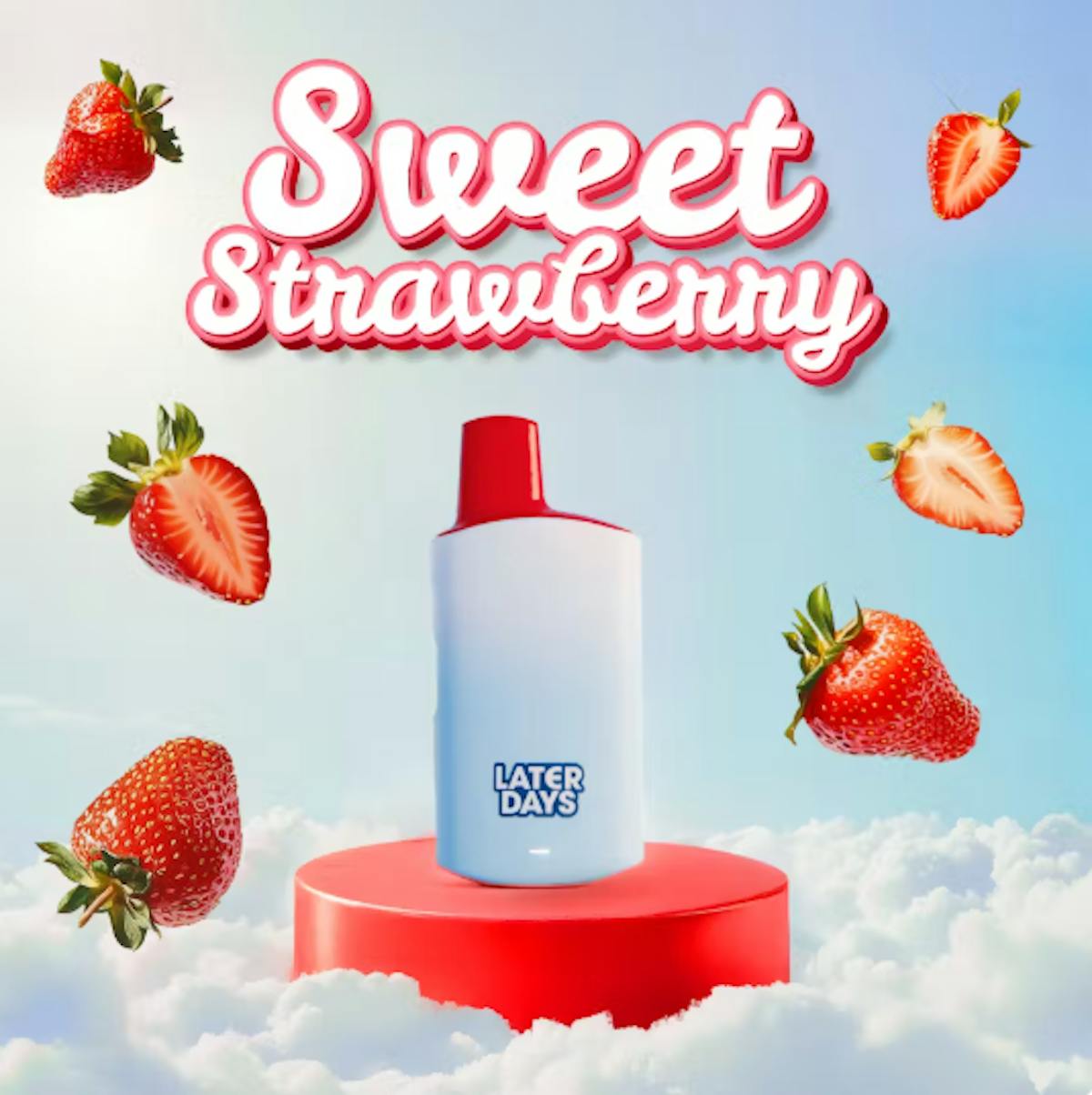 Later Days Sweet Strawberry 2g Disposable 2g Vaporizers | Later Days