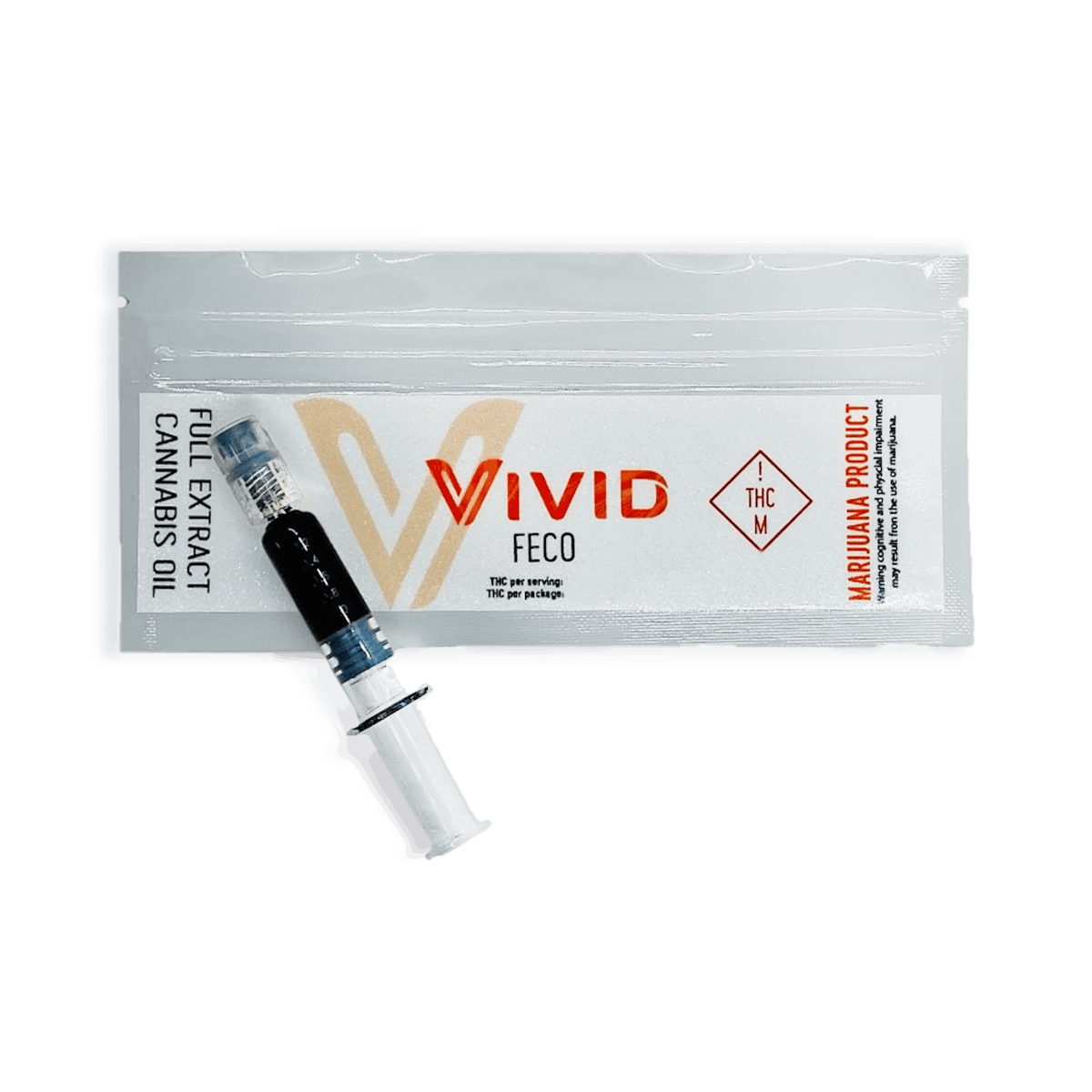Florida Kush Indica FECO Syringe | 1g 1g Concentrates | Vivid