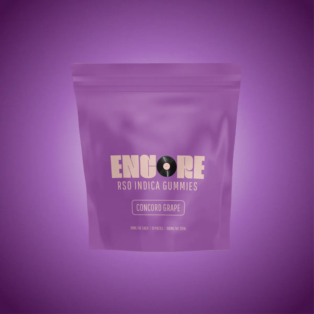 Concord Grape RSO Indica Gummies [10pk] 100mg .1g Edibles | Encore ...