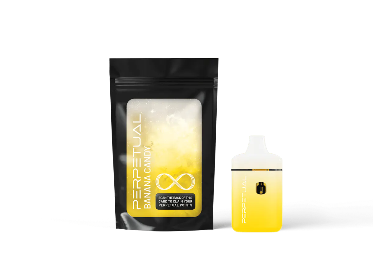 Banana Candy 1g Mini Vape 1g Vaporizers | Perpetual