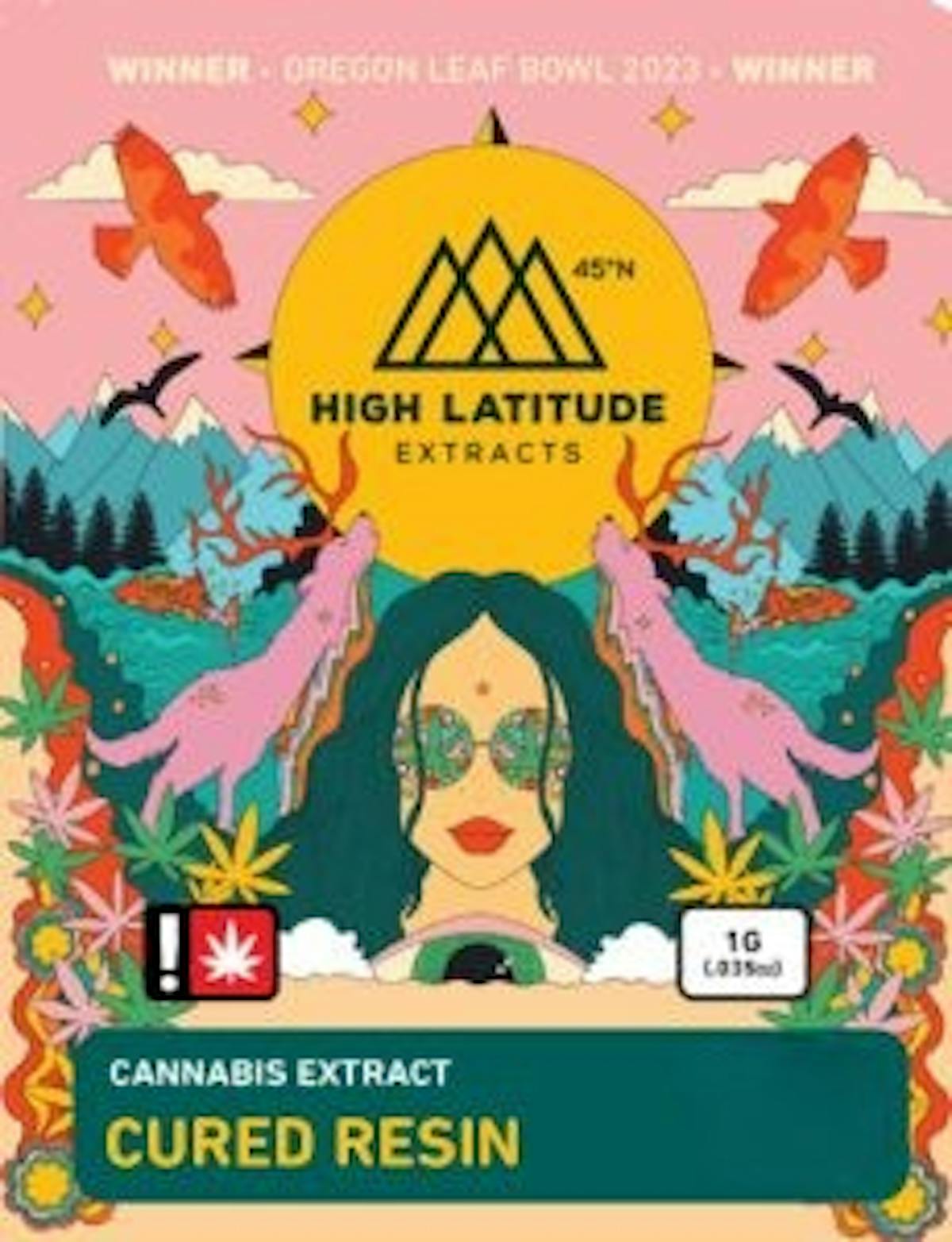 High Latitude Extracts 1g GRAPE GAS CR Vape Cartridge 1g Vaporizers ...