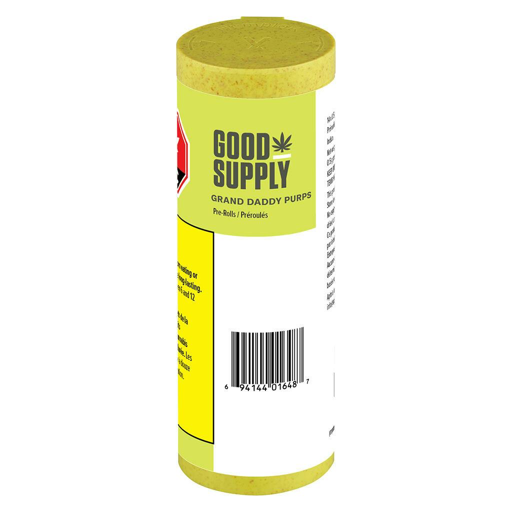 Good Supply - Grand Daddy Purps PRJs - 14x0.5g | Sessions Cannabis