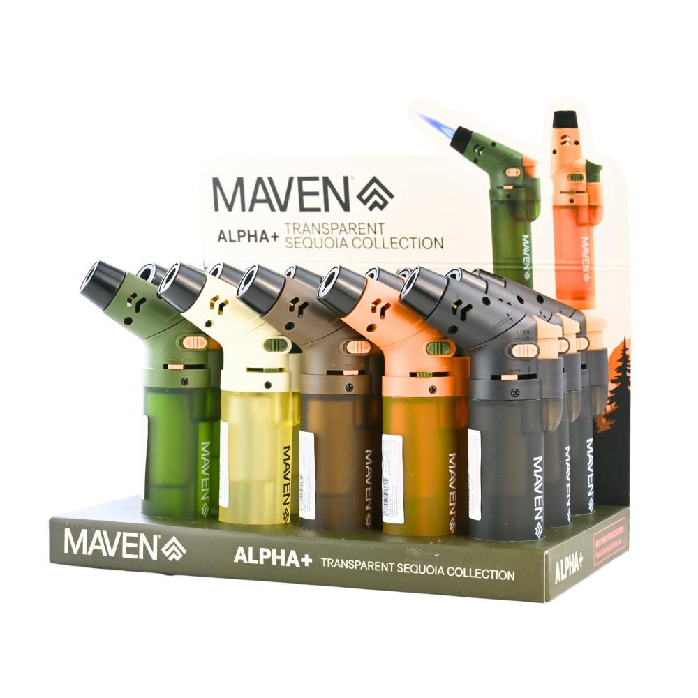 MAVEN - ALPHA+ - Torch Lighter - Transparent Sequoia Collection ...
