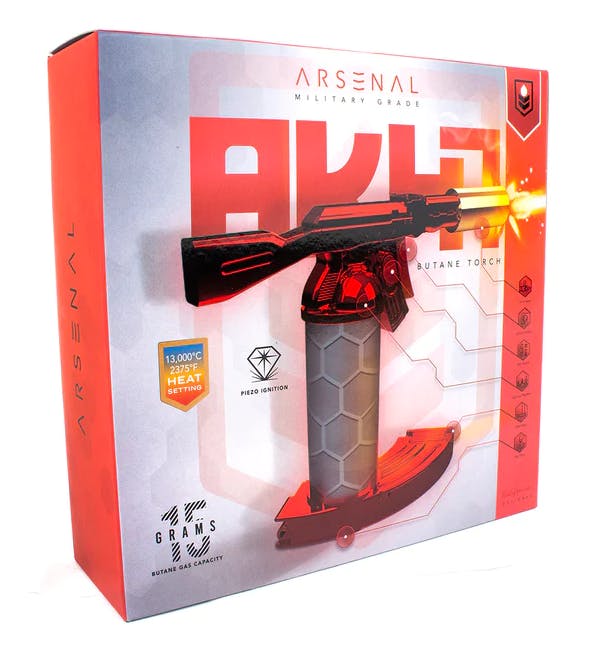 The Flowery NY | Military Grade AK-47 Butane Torch Lighter With Piezo ...