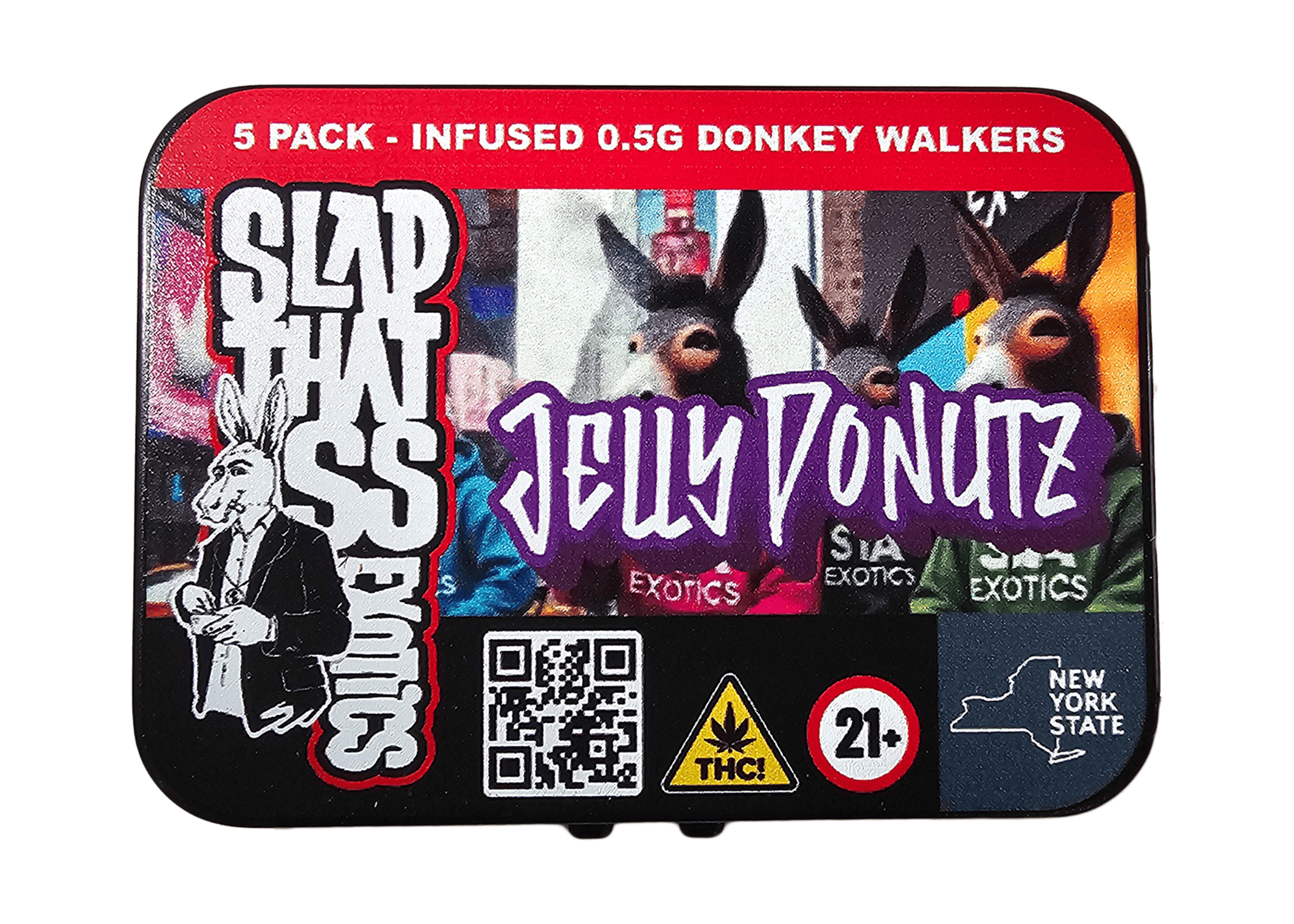 The Flowery NY | STA Jelly Donutz 5pk 2.5g Infused Pre-Rolls