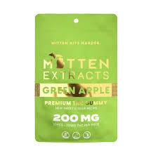Mitten Extracts - Green Apple 200mg Gummies