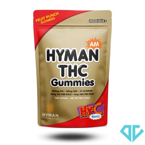 Hyman All Day Hy-C Runtz Gummies 200mg | DACUT Cannabis