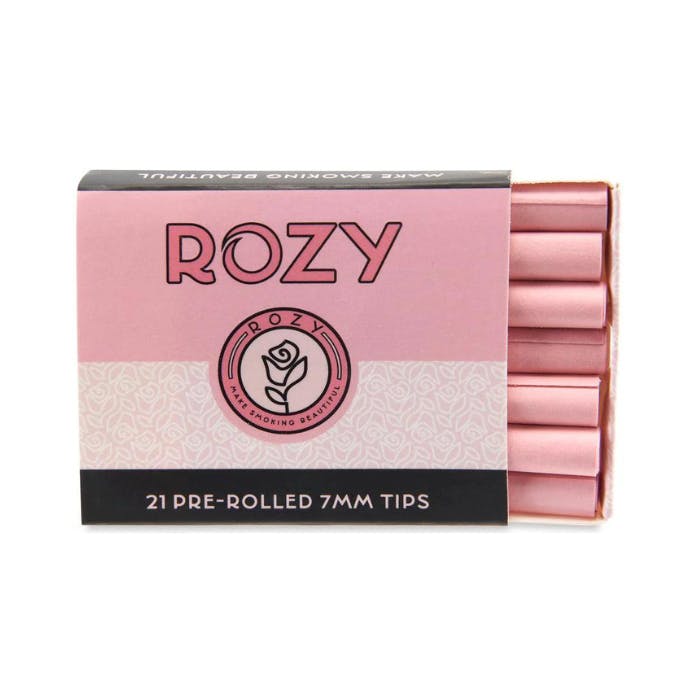 ROZY - Pink 7mm Pre Rolled Tips | Sessions Cannabis