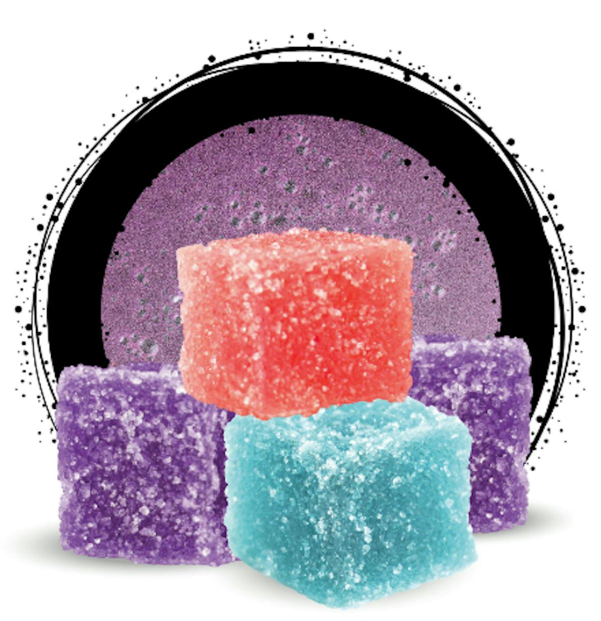 Ozone Berry Assorted Gummies 100mg 20pk .1g Edibles | Ozone