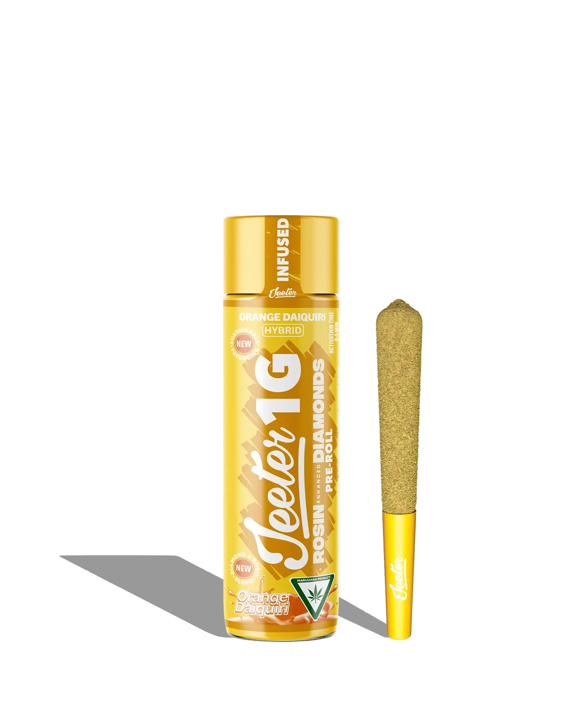 JEETER QUAD | ORANGE DAIQUIRI HYBRID | Pre Rolls | Gatsby Cannabis