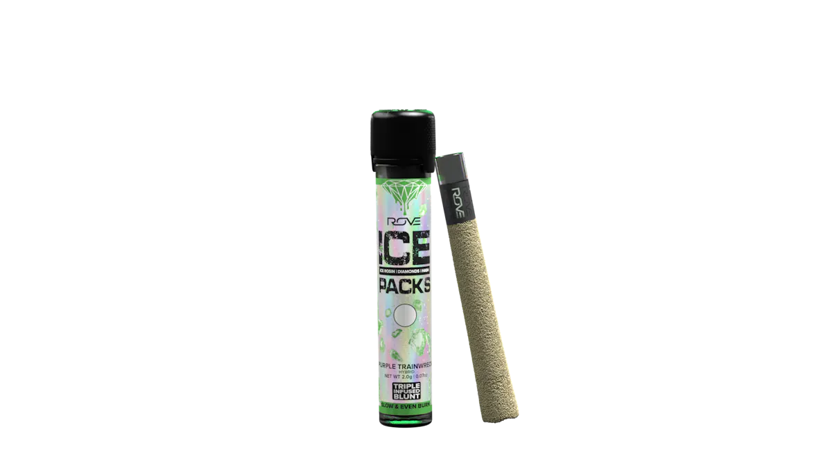Purple Trainwreck – Infused Ice Pack Blunt (Rosin, Hash, and Diamonds ...