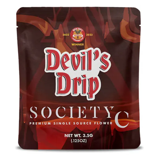Society C | Devils Drip | Pre-Pack • Krewe Cannabis Co.