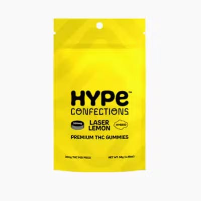 HYPE | Edible | Gummies | Laser Lemon | 200mg