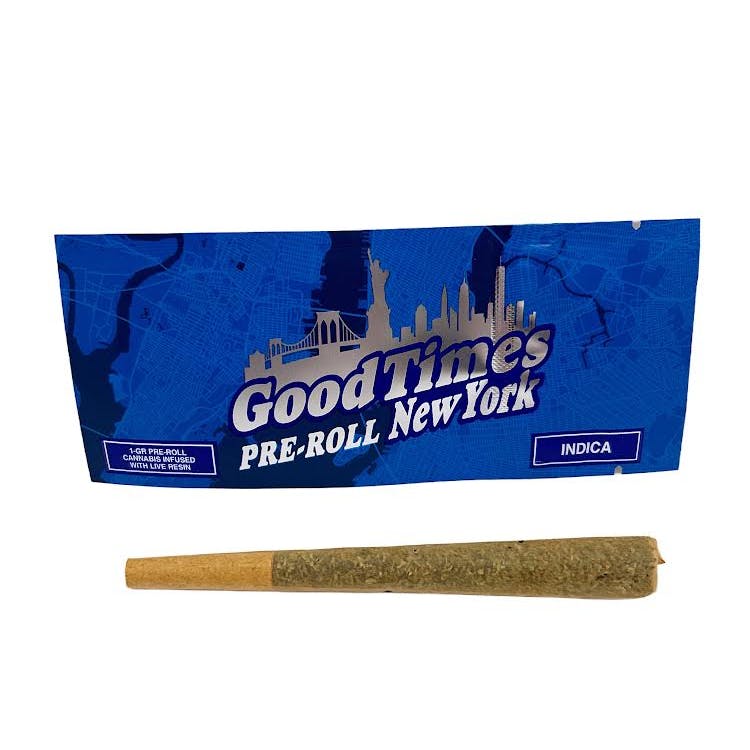 Lemon Tree Kush • Infused Preroll - Good Times | Treehouse Cannabis