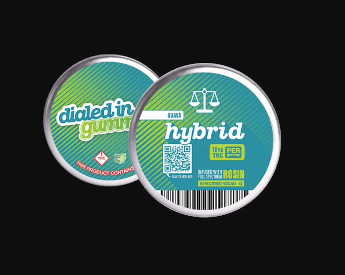 Hula Berry Rosin Gummies 100mg (H) [10pk] 10pcs Edibles | Dialed In ...