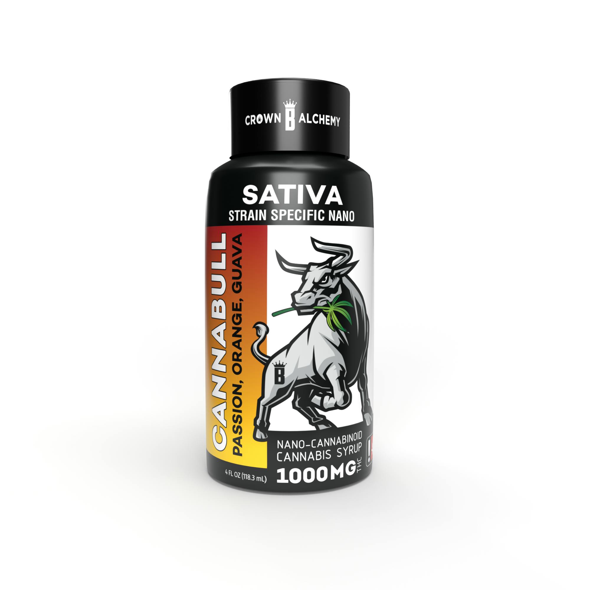 Cannabull 500mg PASSION ORANGE GUAVA Nano-Cannabinoid Syrup 2g ...