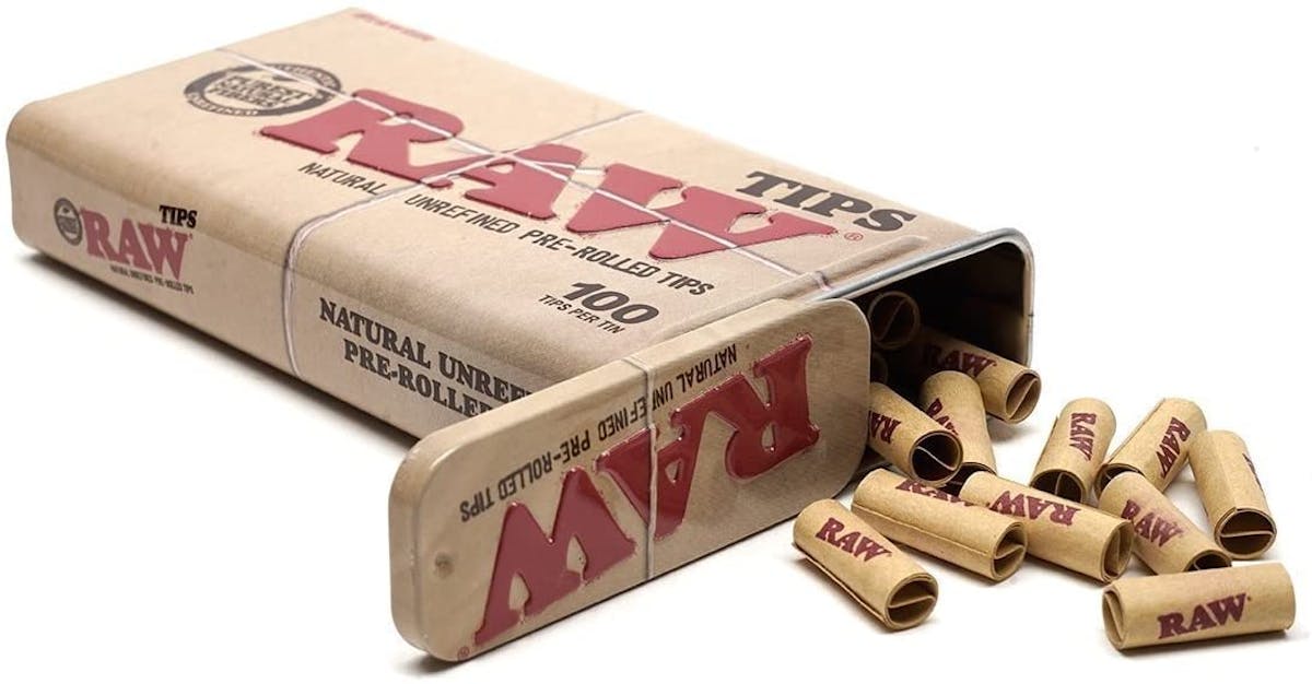 Raw Pre-rolled Tips 100pk $10 N/A Accessories | RAW