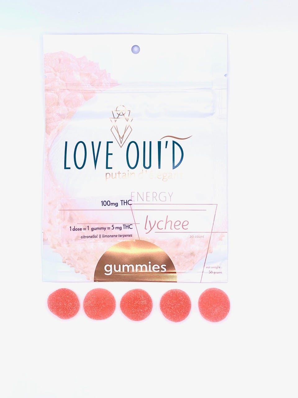 LOVE OUI'D Energy | 20 pk Cannabis for Sale NYC - The Travel Agency: A ...