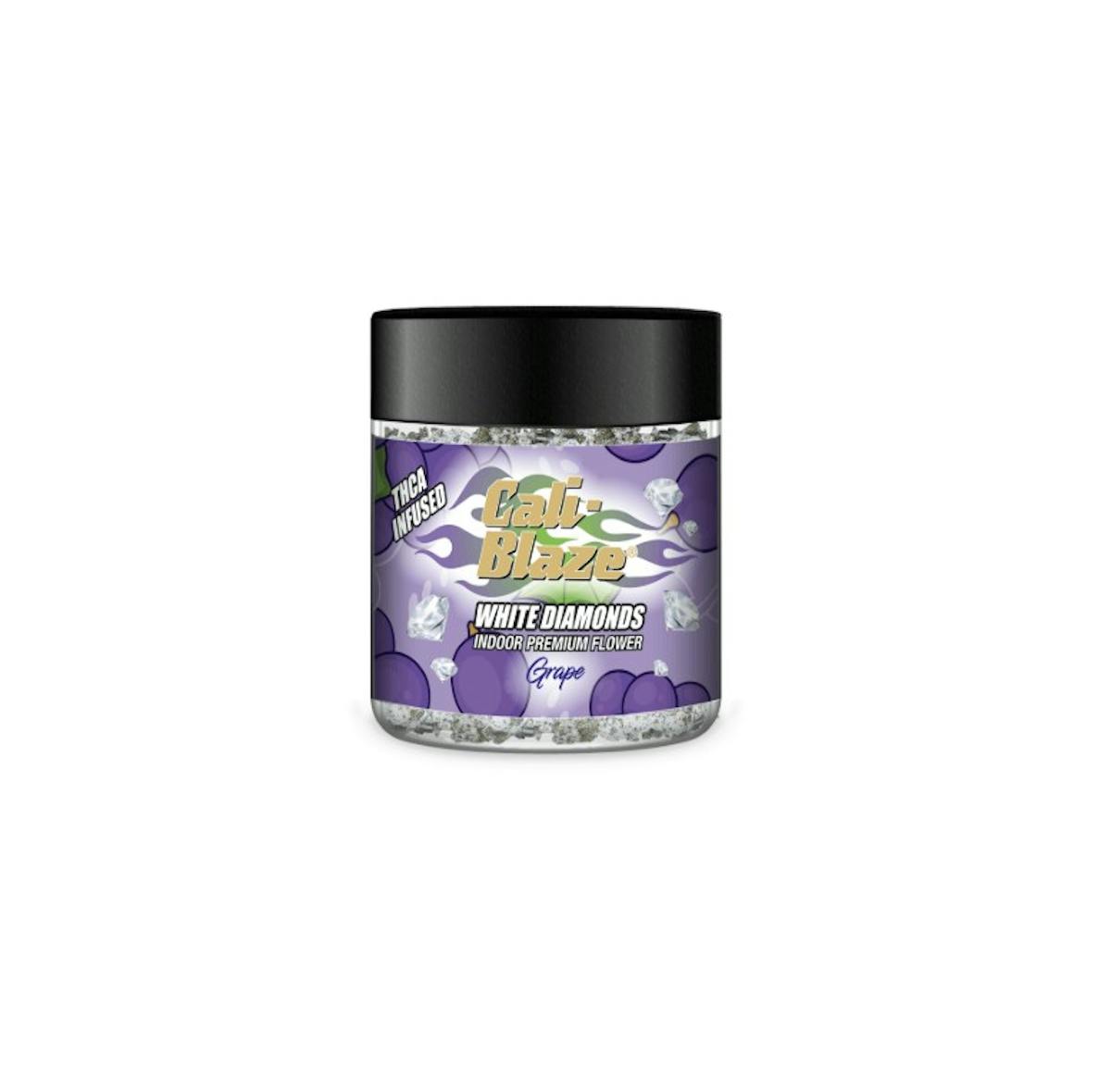 Cali Blaze Grape 3.5g THCa Diamond Infused 1/8oz Flower | Cali Blaze