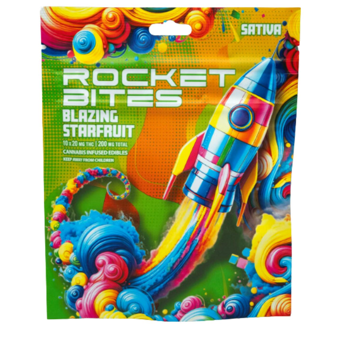 Rocket Bites - Blazing Starfruit 200mg