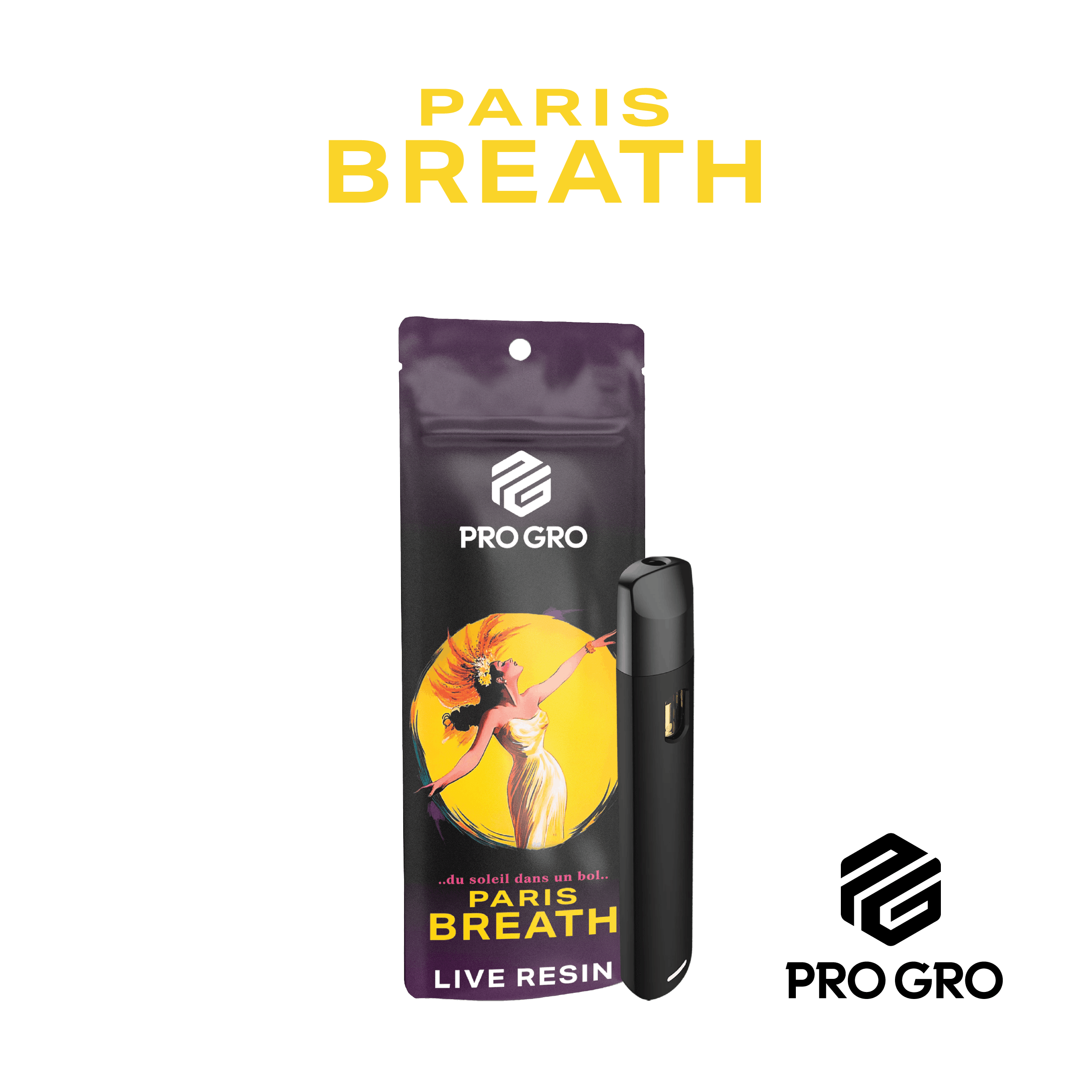 ProGro - Paris Breath Live Resin Disposable 1g Vaporizers - {retailer ...