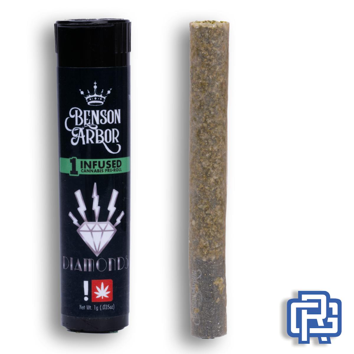 Benson Arbor 1.5g ALPINE OG #6/ROCKY CANDY #19 Diamonds Infused Pre ...