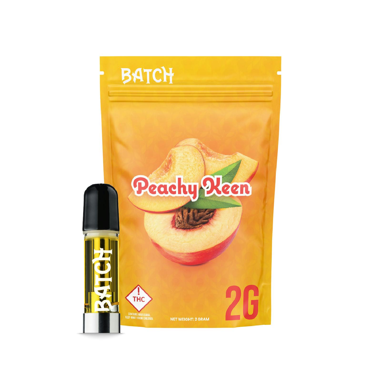 Batch | Cartridges | Flavors Peachy Keen | 2 g 2g Vaporizers | BATCH