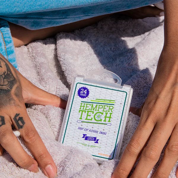 Hemper - Snap Cap Alcohol Swabs
