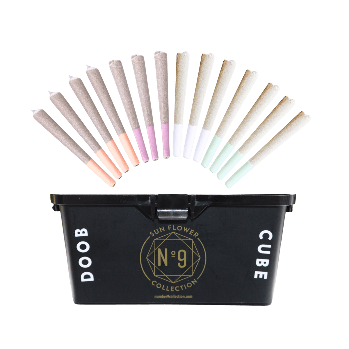 No.9 Collection – DOOB CUBE ORIGINAL – 14 Variety Pack – 1g Pre-Rolls ...
