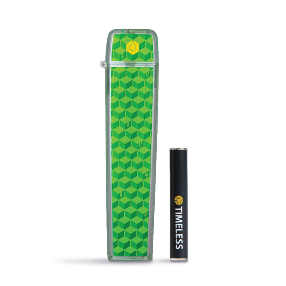 Green Full Gram Flip Case & Black Battery Combo 1g Accessories | Timeless
