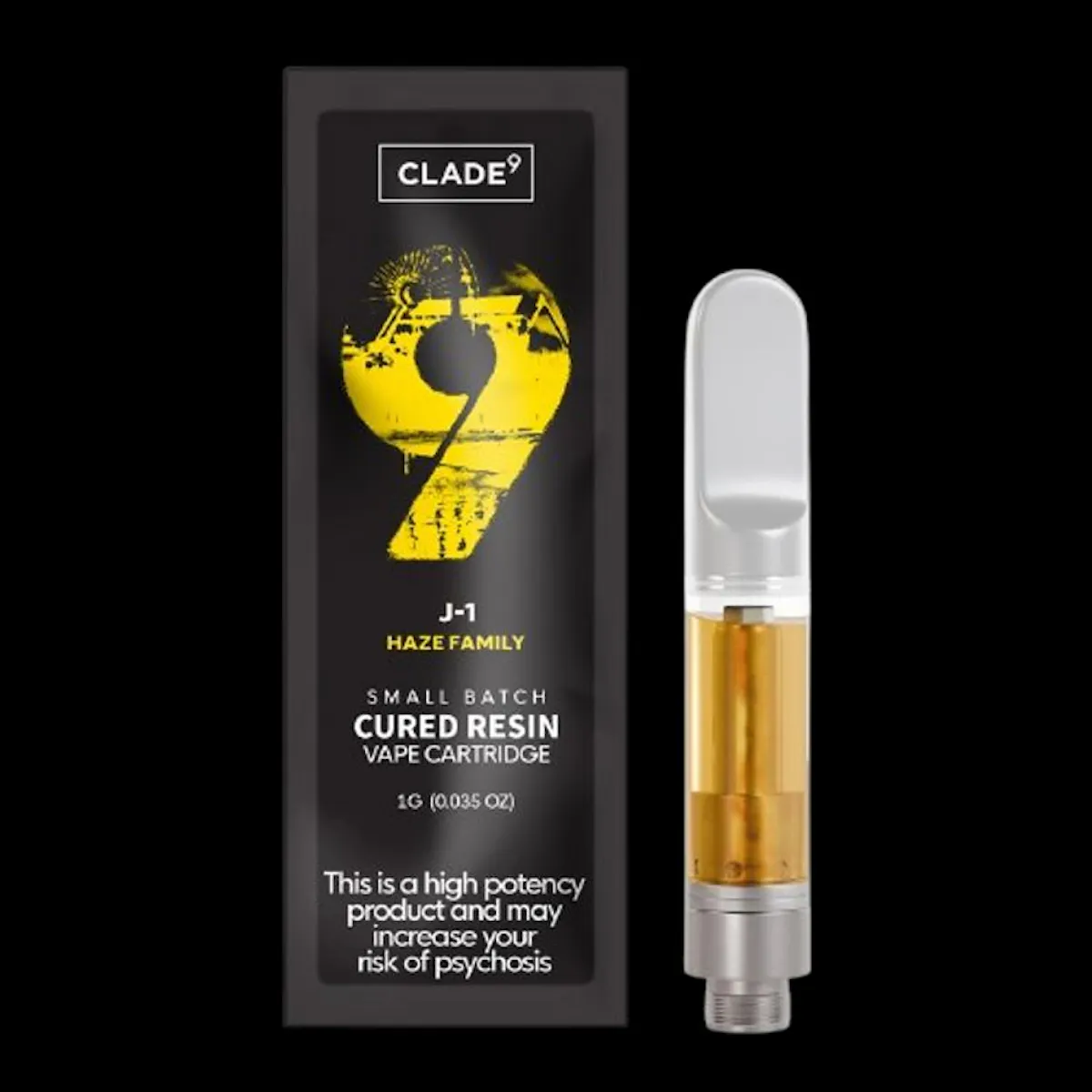 Clade 9 l J1 "Jack One" Cured Resin Vape Cart l 1g - Eastern Green ...