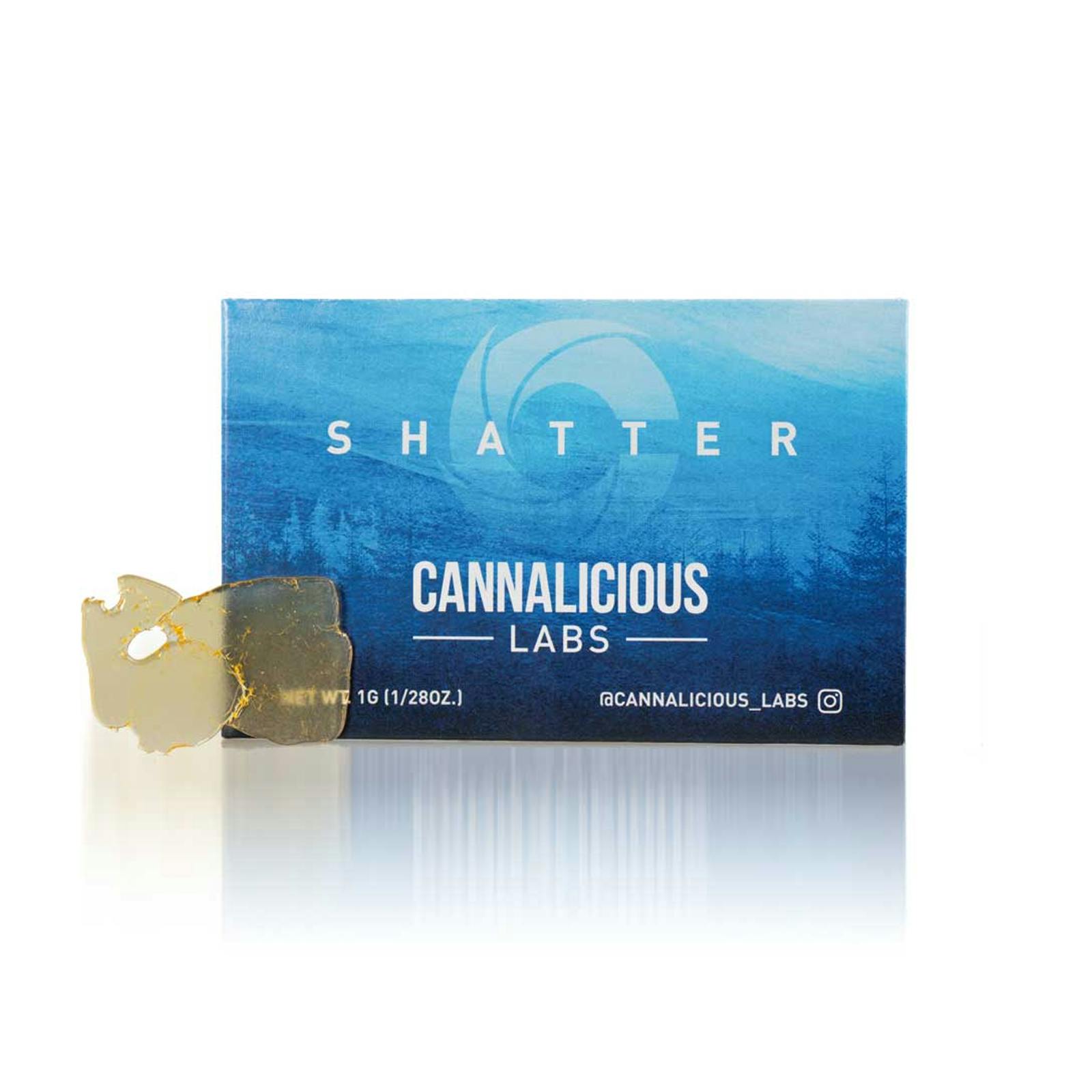 Cannalicious Labs Sour Tsunami Shatter | 1g - Puff Cannabis Dispensary ...