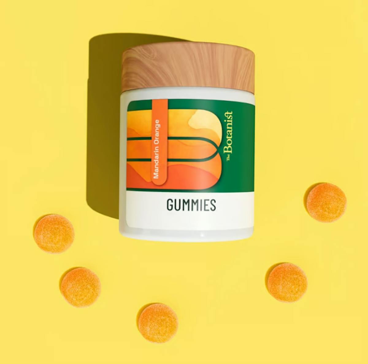 The Botanist 1:1 Mandarin Orange gummies 100mg 10pk .1g Edibles | The ...